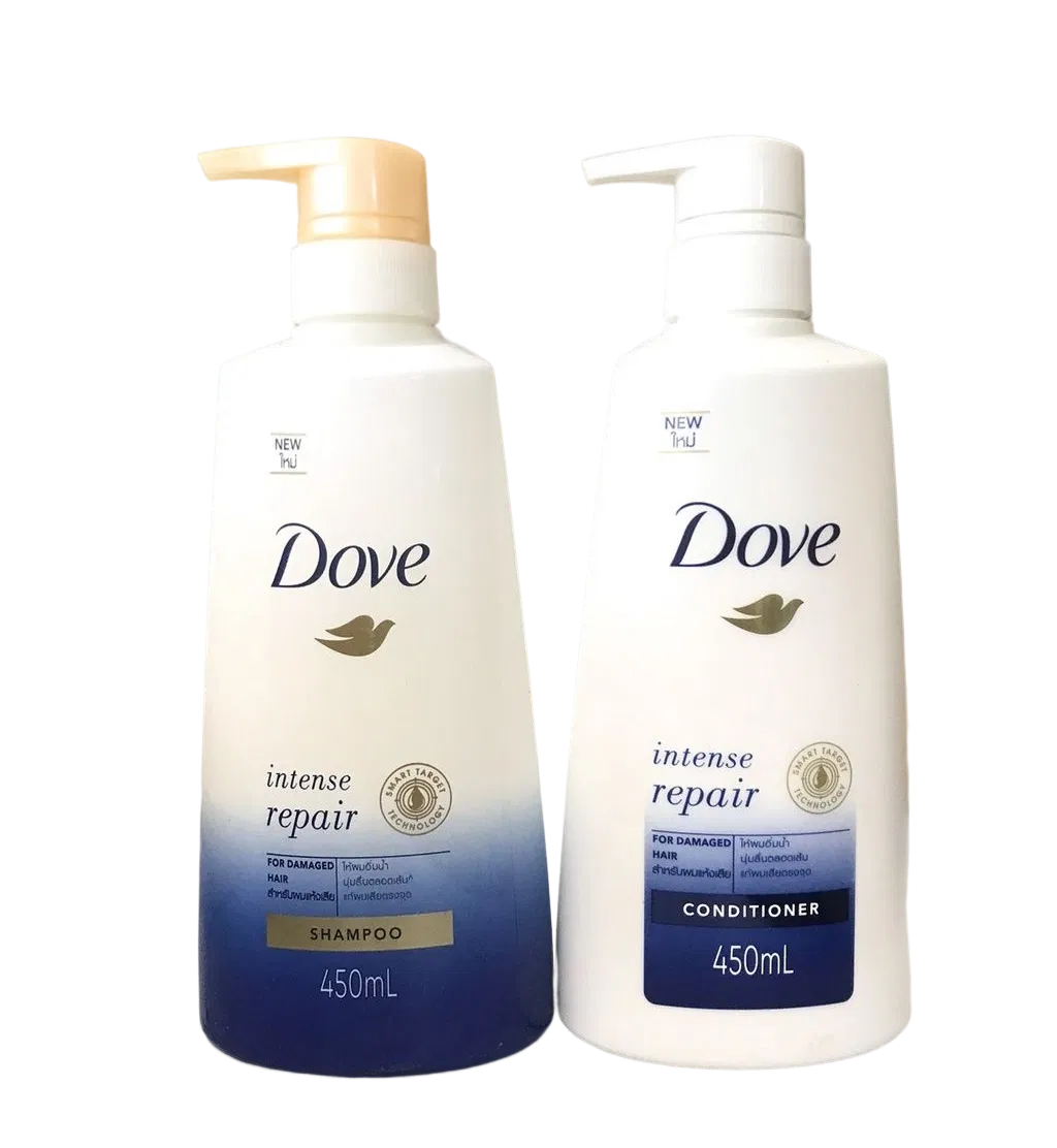 Dầu gội xả Dove Intense Repair phục hồi tóc 450ml