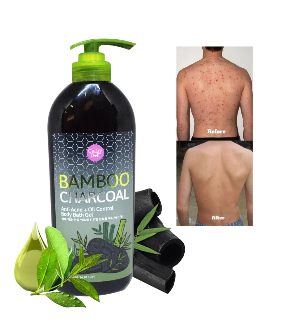 Sữa tắm trị mụn toàn thân Cathy Doll Bamboo Charcoal than hoạt tính ...