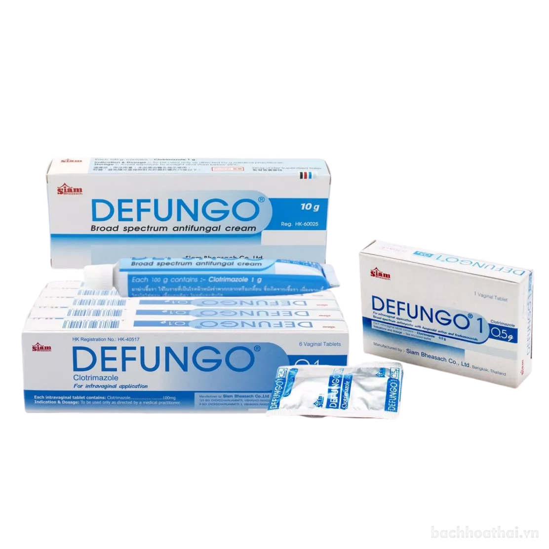 Viên đặt Defungo cho phụ nữ (Siam)