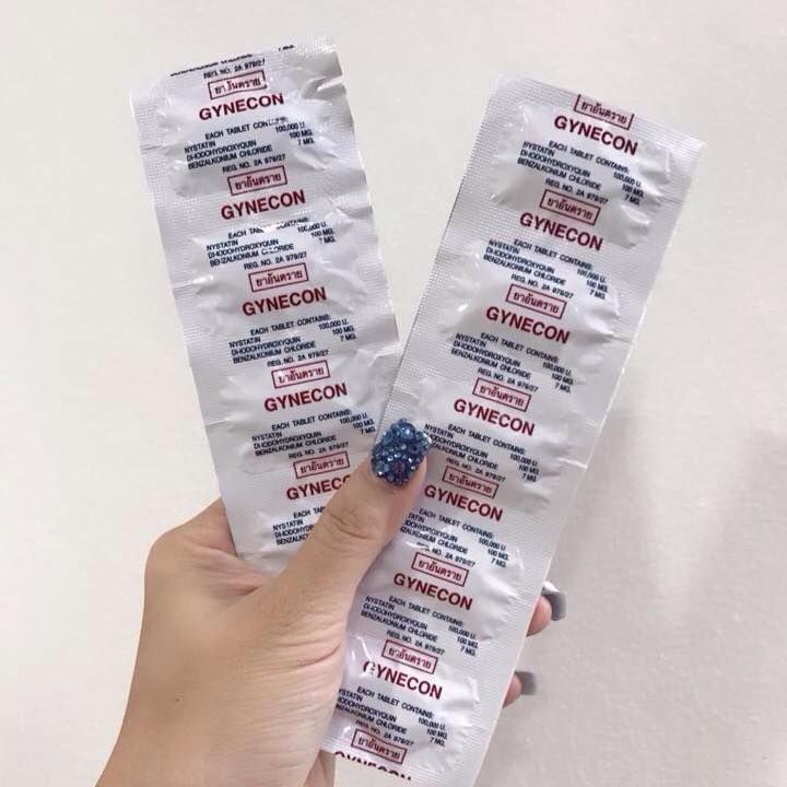 Viên đặt phụ khoa Gynecon Thái Lan ( Hàng xách tay, chính hãng 100%)