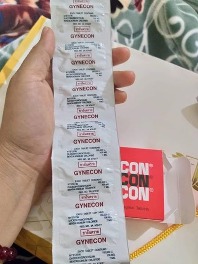 Viên đặt phụ khoa Gynecon Thái Lan ( Hàng xách tay, chính hãng 100%)