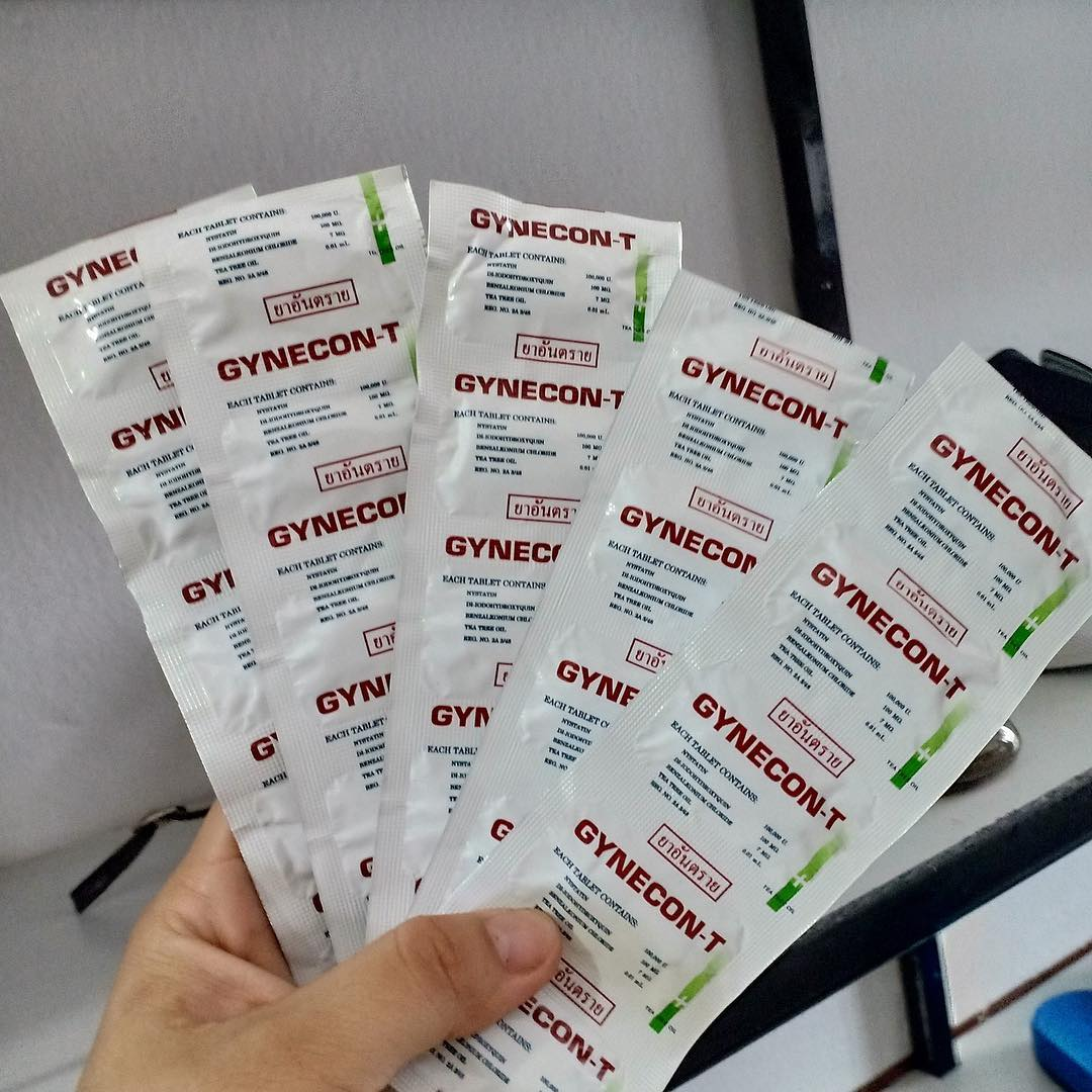 Viên đặt phụ khoa Gynecon Thái Lan ( Hàng xách tay, chính hãng 100%)