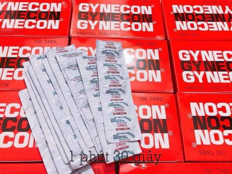 Viên đặt phụ khoa Gynecon Thái Lan ( Hàng xách tay, chính hãng 100%)