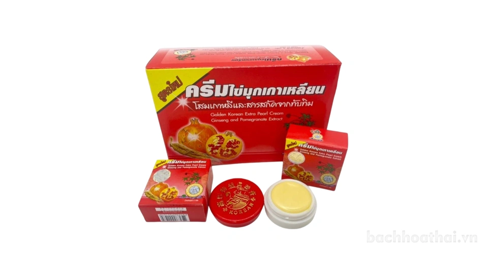 Kem sâm lựu đỏ nội địa Thái