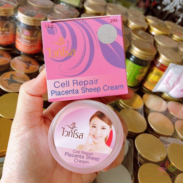 Dưỡng trắng da trị nám Cell Repair Placenta Sheep Cream