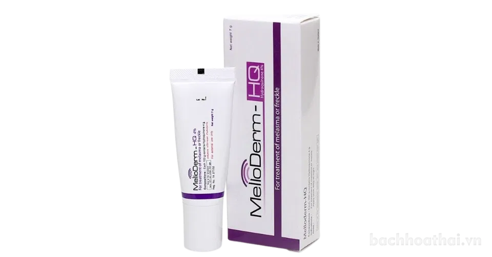 MelloDerm-HQ 4% giúp giảm nám tàn nhang, đồi mồi chính hãng