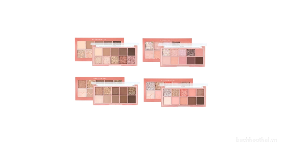 Phấn Mắt 10 Ô Sivanna Colors Eyeshadow Palette Fox & Frog HF158