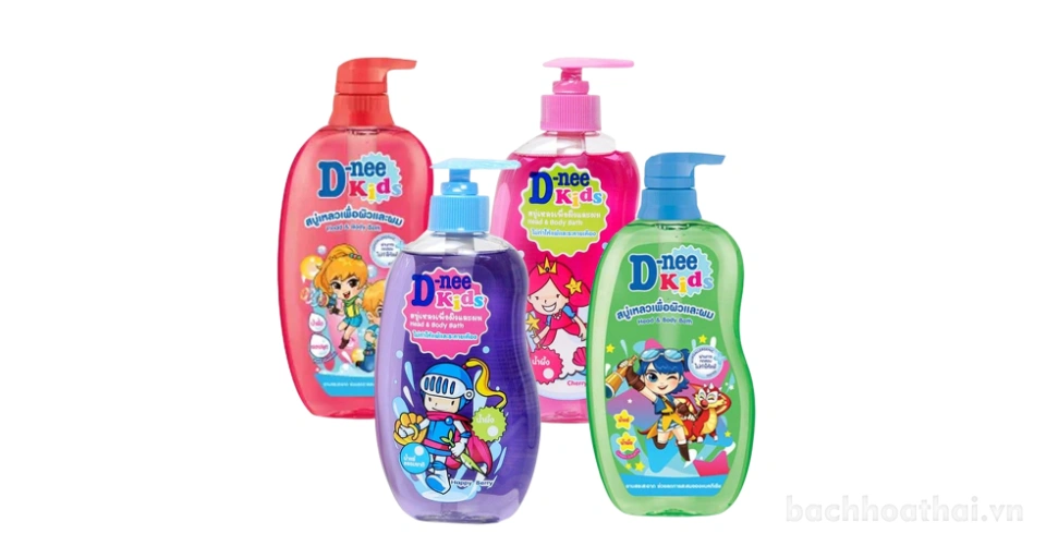 Tắm gội Dnee Kids 200-400ml Thái Lan