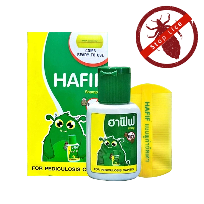Dầu gội khô trị chấy, rận đầu cho bé HAFIF Shampoo For Pediculosis Capitis